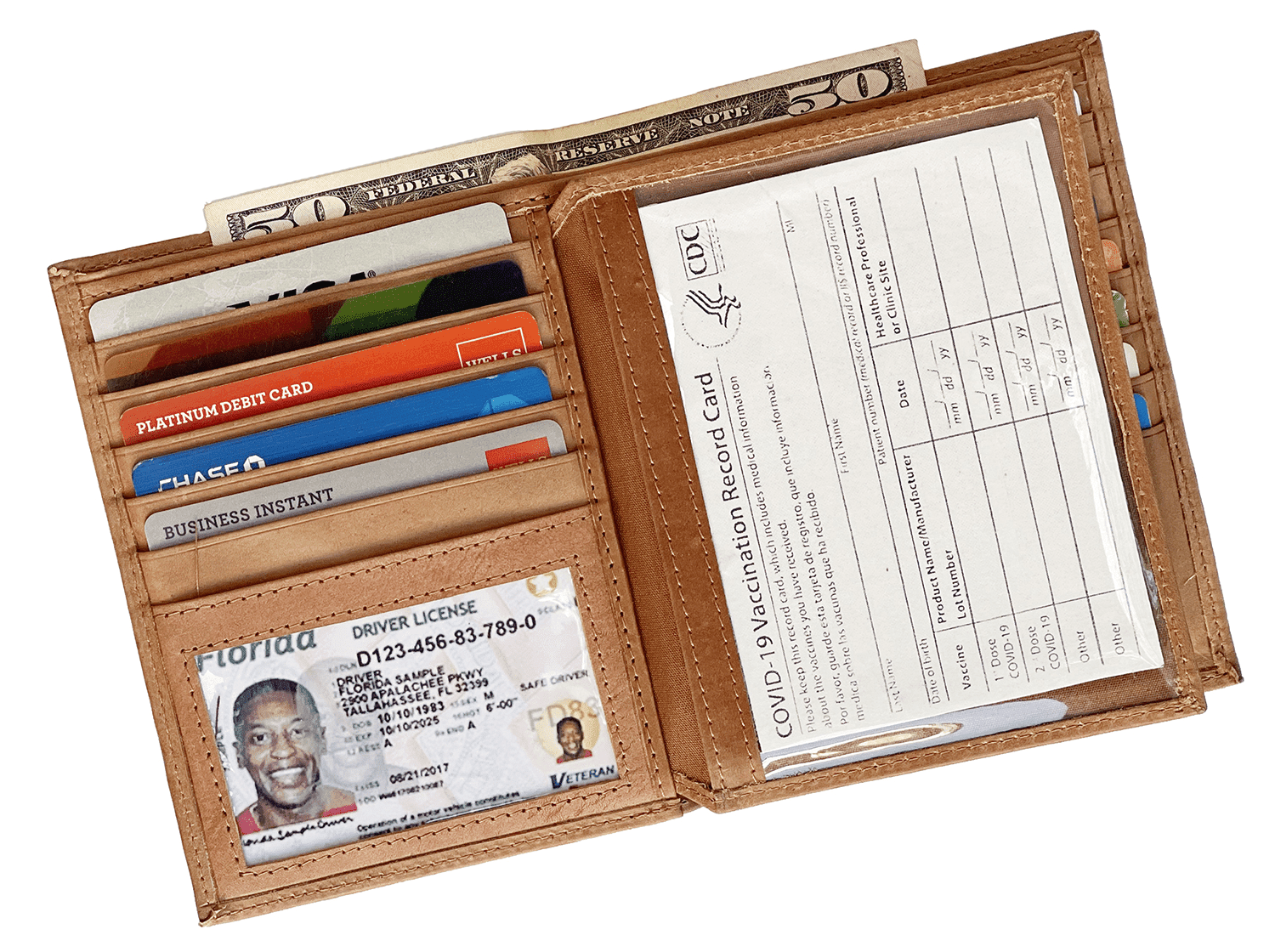 Texan Bull Euro Style Leather Wallets | Bifold Hipster | Credit Card ...