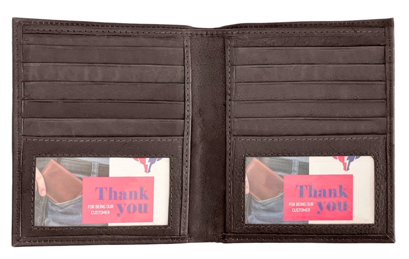 Texan Bull European Hipster Large Credit Card Holder Bifold Mens Wallet ...