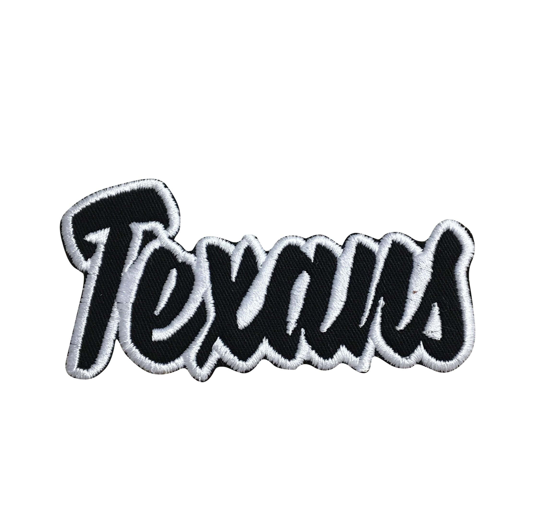 Texans - Black/White - Team Mascot - Words/Names - Iron on Applique ...