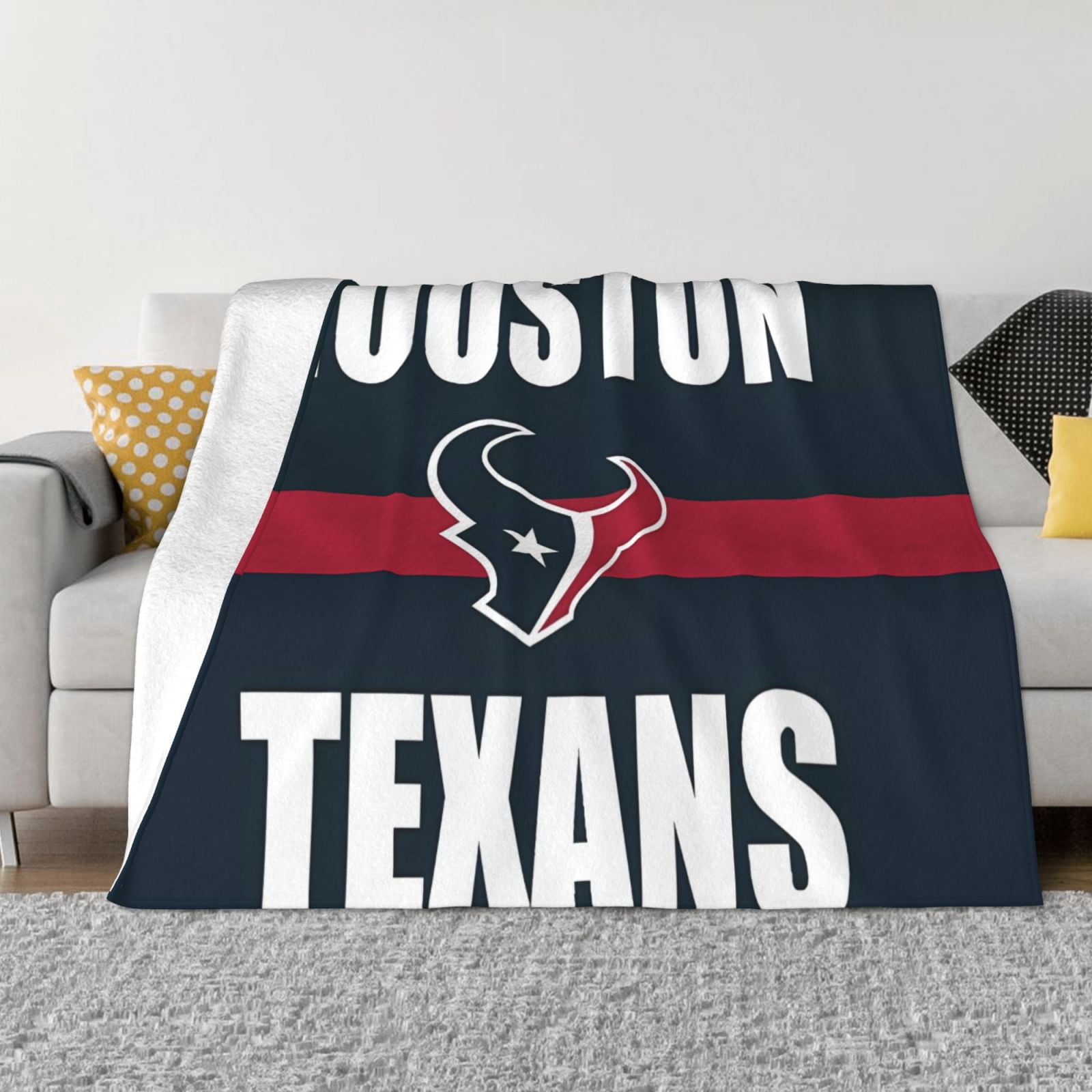 Texans Blanket Birthday and holiday gifts football Team Custom , Super ...