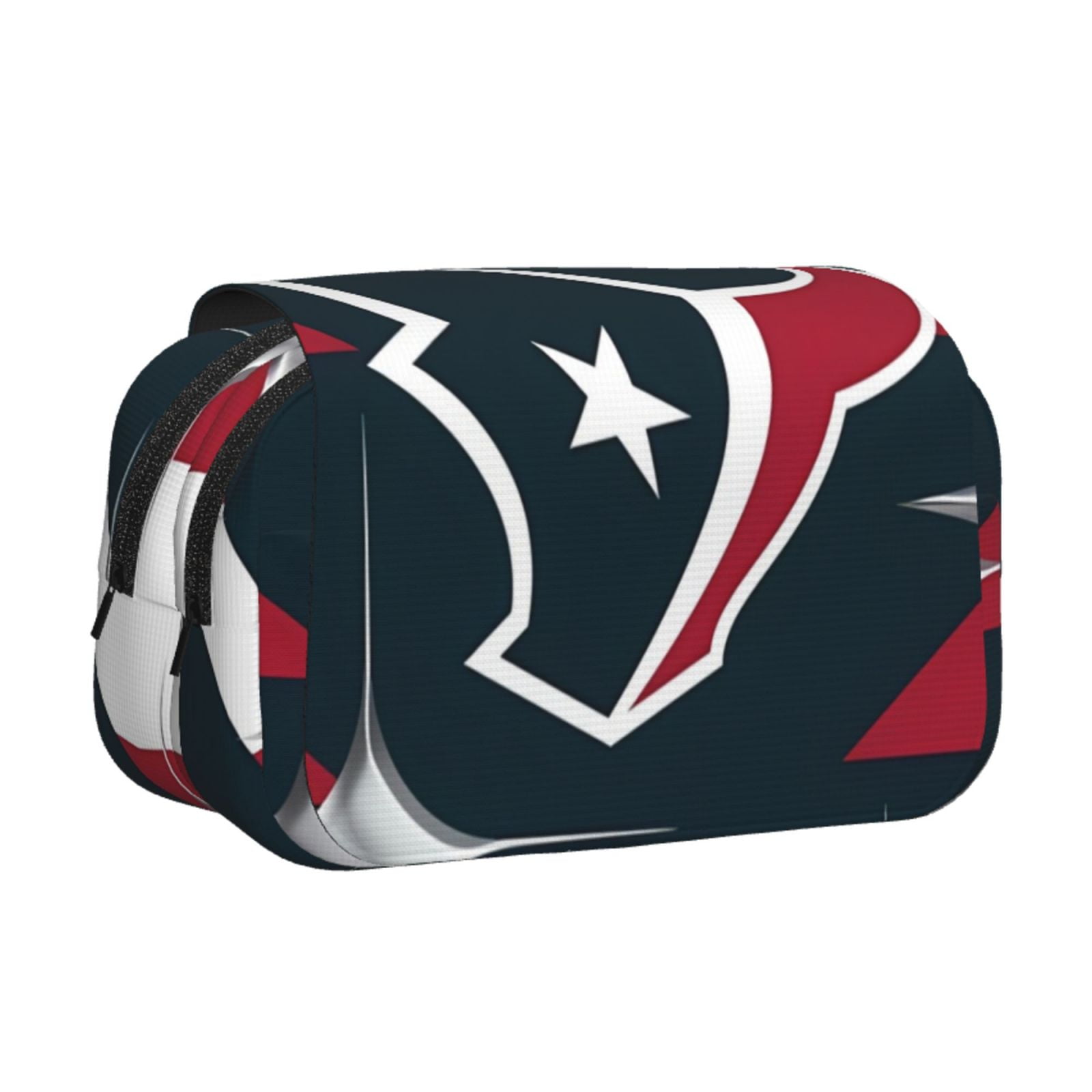 Texanss Double Clamshell Pen Case Holder Bulk Soft Box Large Storage ...