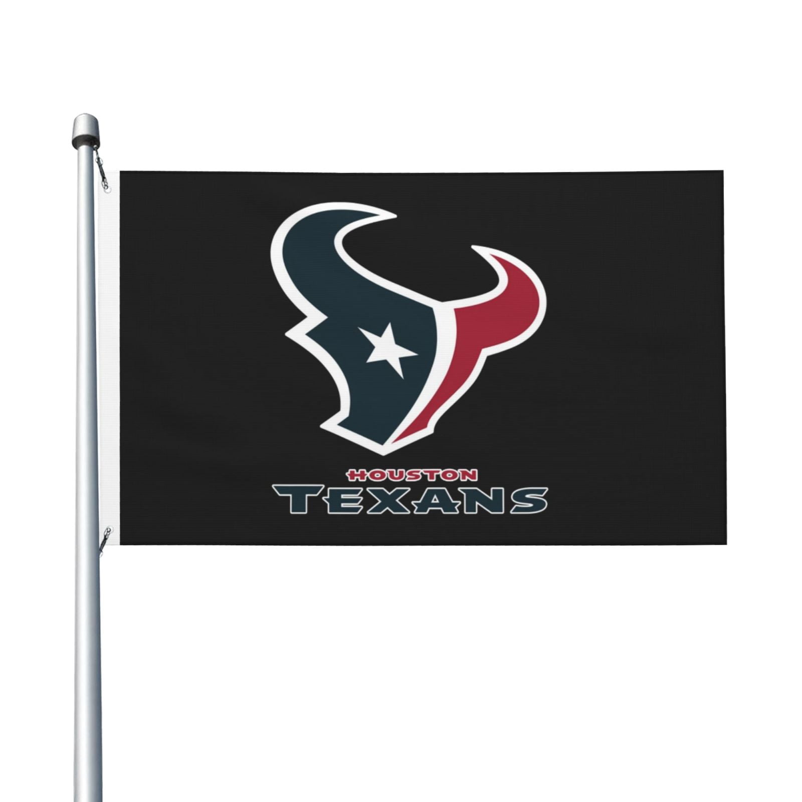 Texans Flag 3x5FT Outdoor Double Sided Heavy Duty Polyester Flags Long ...
