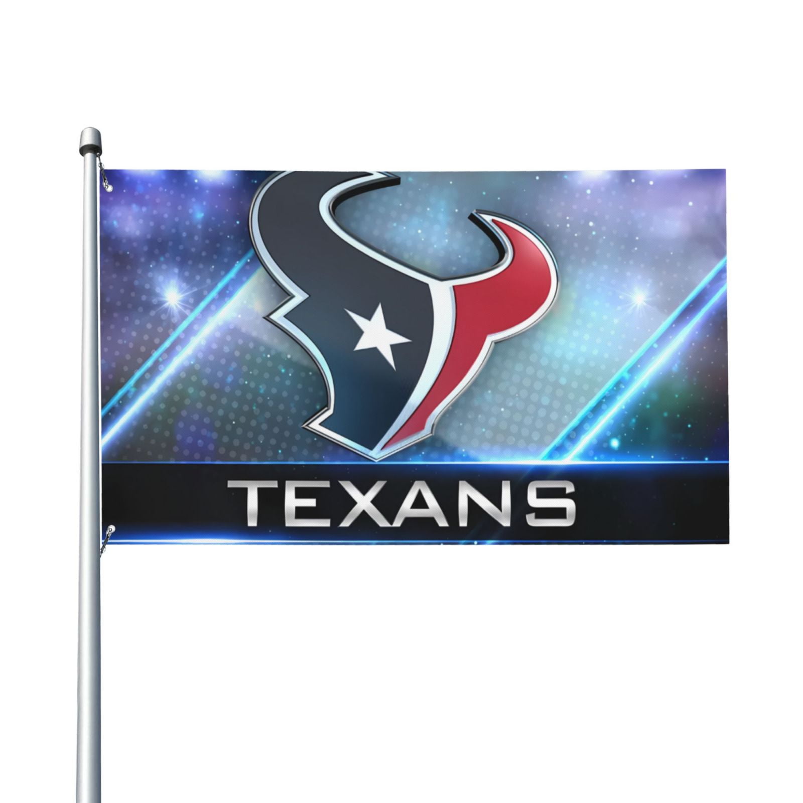 Texans Football Fan 3x5 Ft Flags with 2 Grommets for Indoor Outdoor for ...