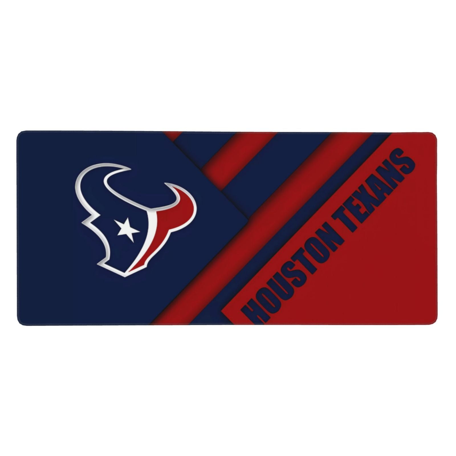 Texans Football Team 16x35.5 Inch Anti-Slip Keyboard and Mouse Pad ...