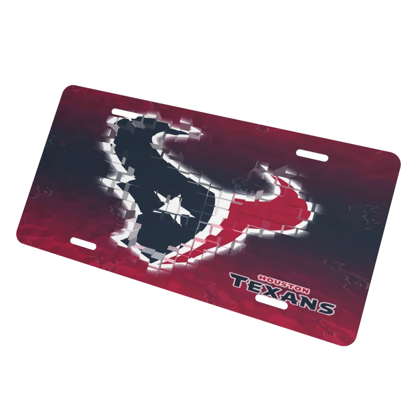 Texans Football Team Car Personalized License Plate 6 x 12 Inch ...