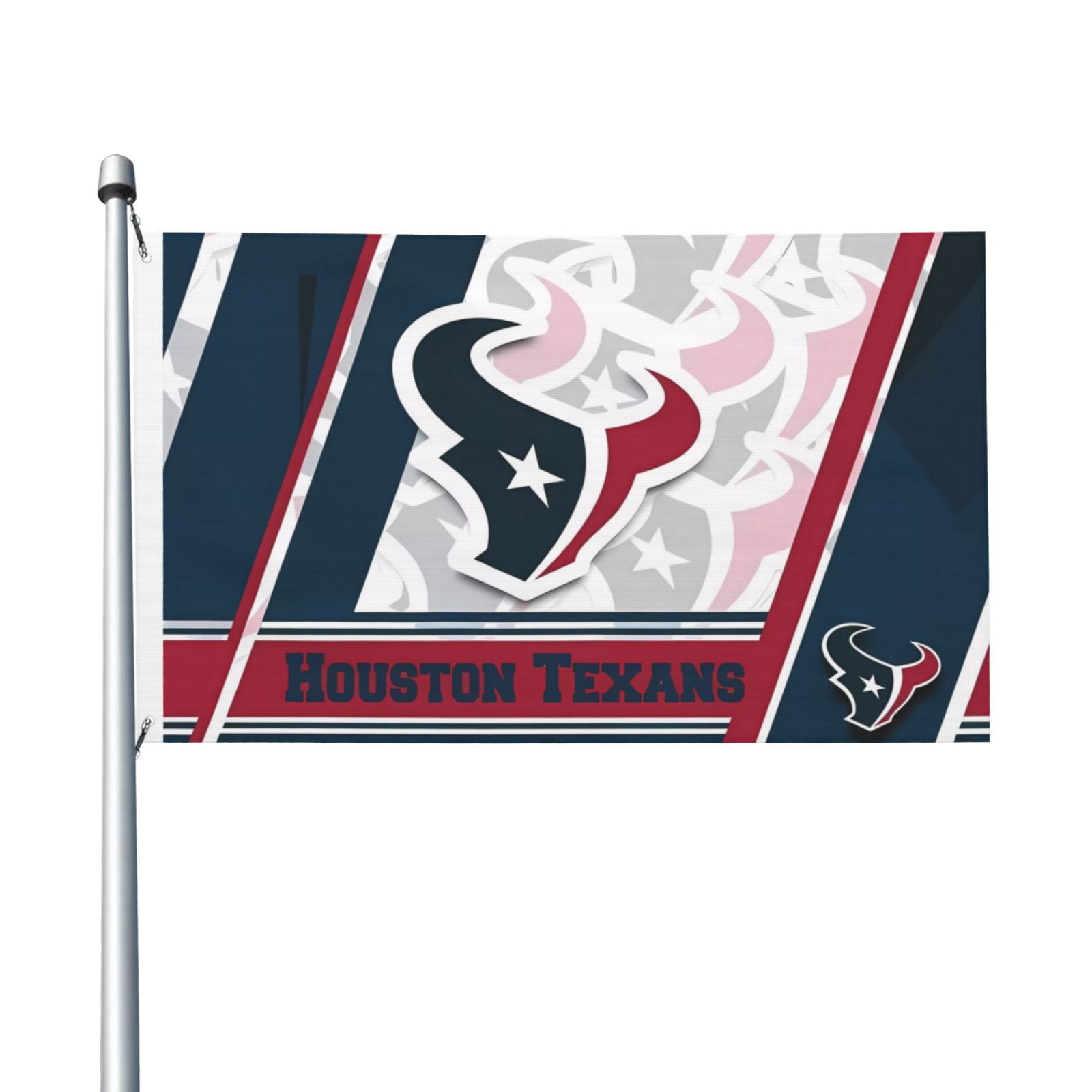 Texans Flag 3x5FT Outdoor Double Sided Heavy Duty Polyester Flags Long ...