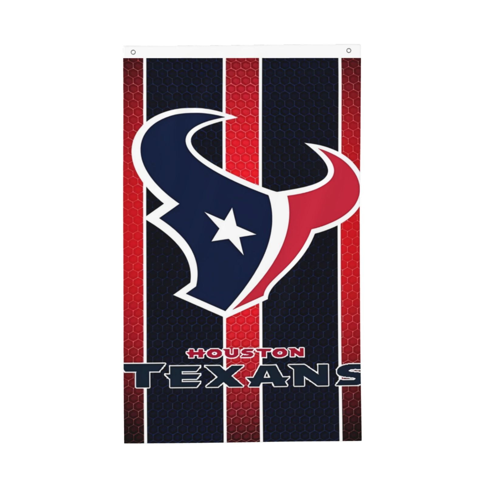 Texans Football team double-sided flag 3x5FT, garden hanging flag, game ...