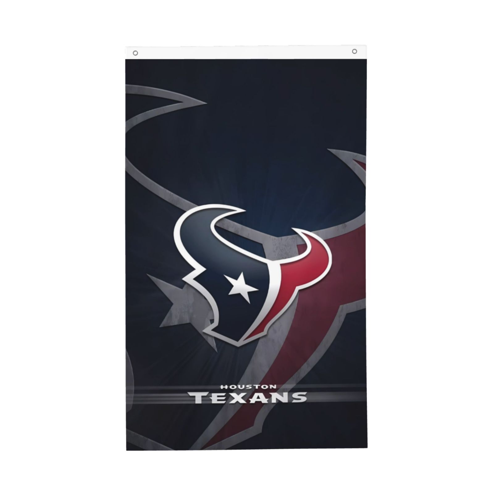 Texans Football team double-sided flag 3x5FT, garden hanging flag, game ...