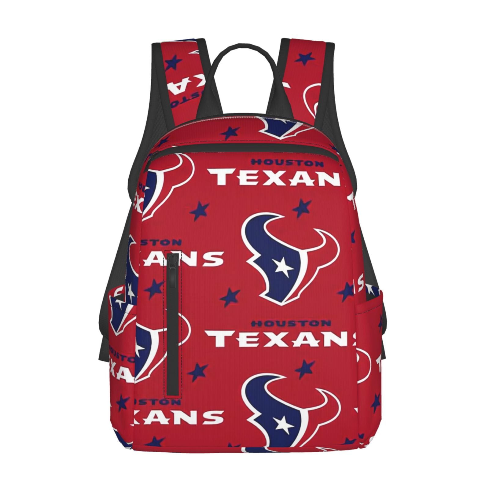 Texans Simple And Lightweight Casual Adjustable Student Backpack Custom ...