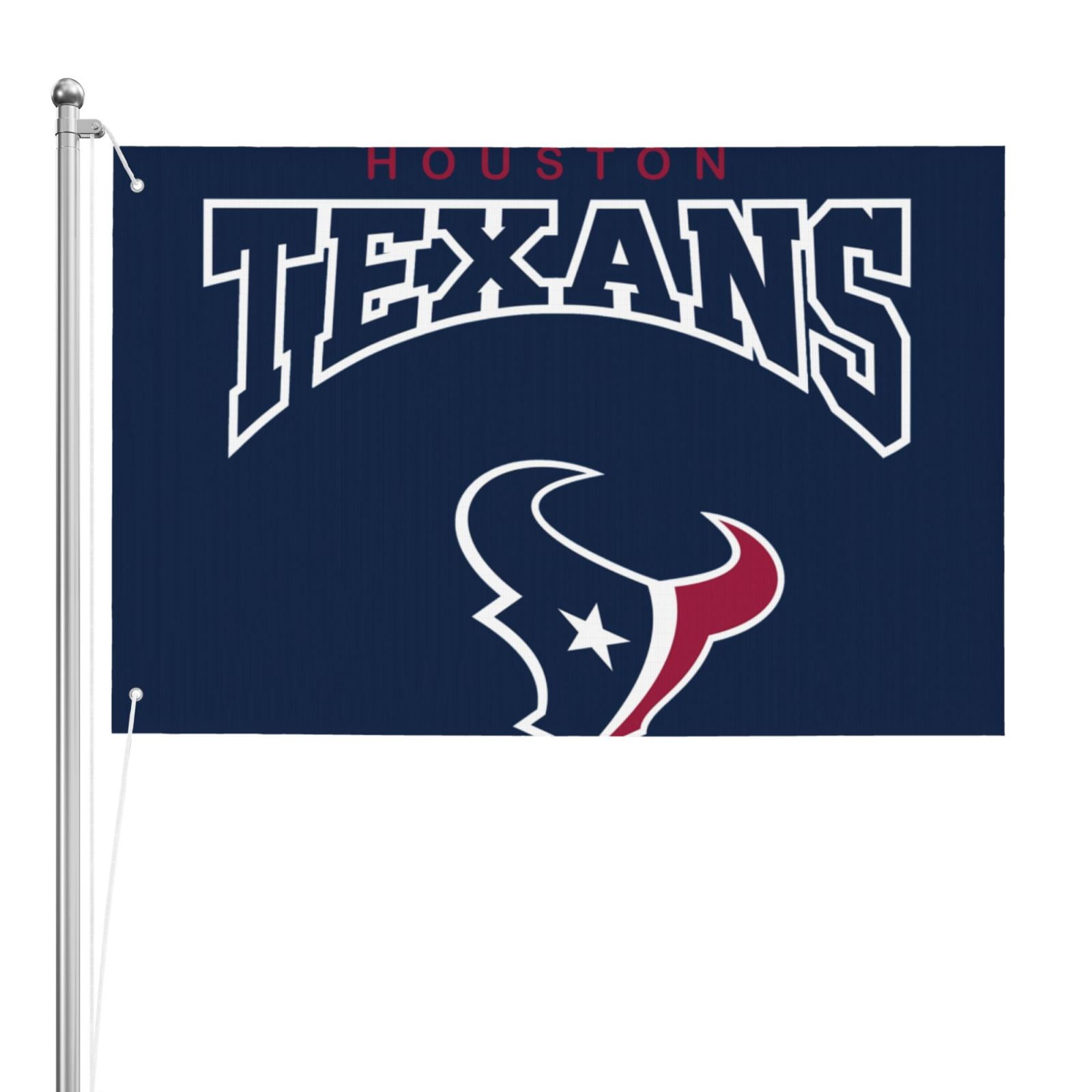 Texans Three Layer personalized Double Sided Flag Football Fans ...