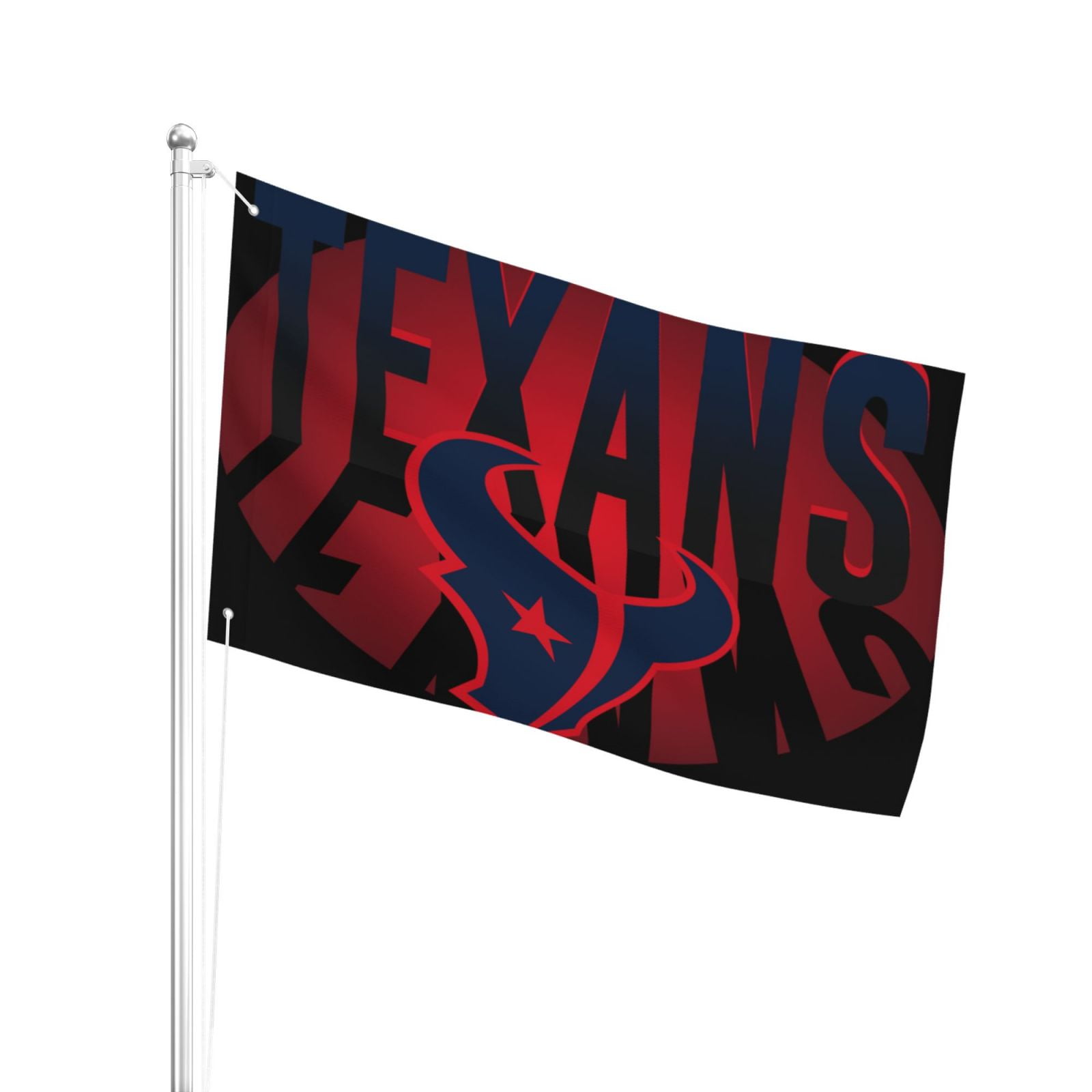 Texans Three Layer personalized Double Sided Flag Football Fans ...