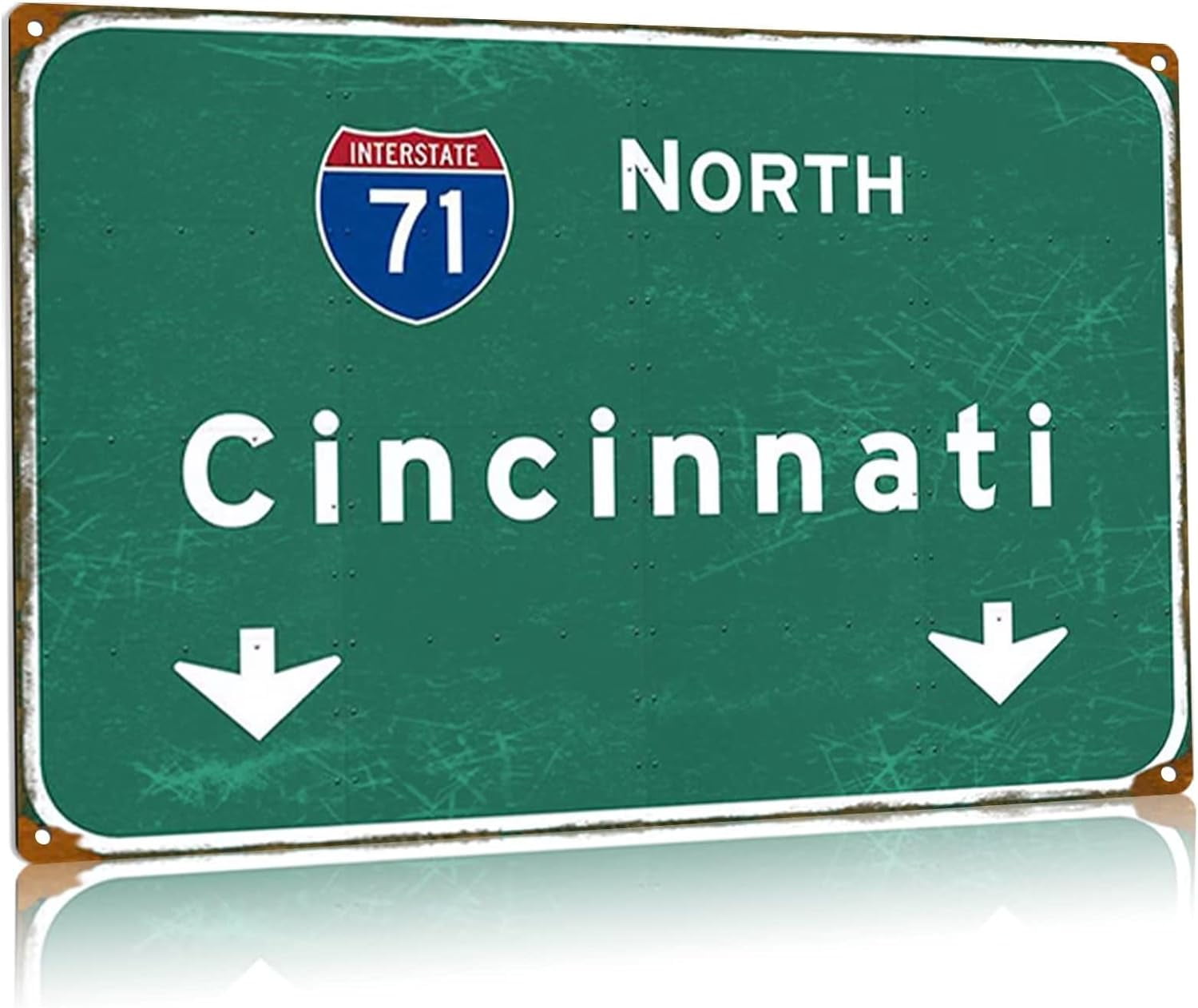 Texas 114 Airport Metal Tin Signs West Dfw Airport Direction Signs ...