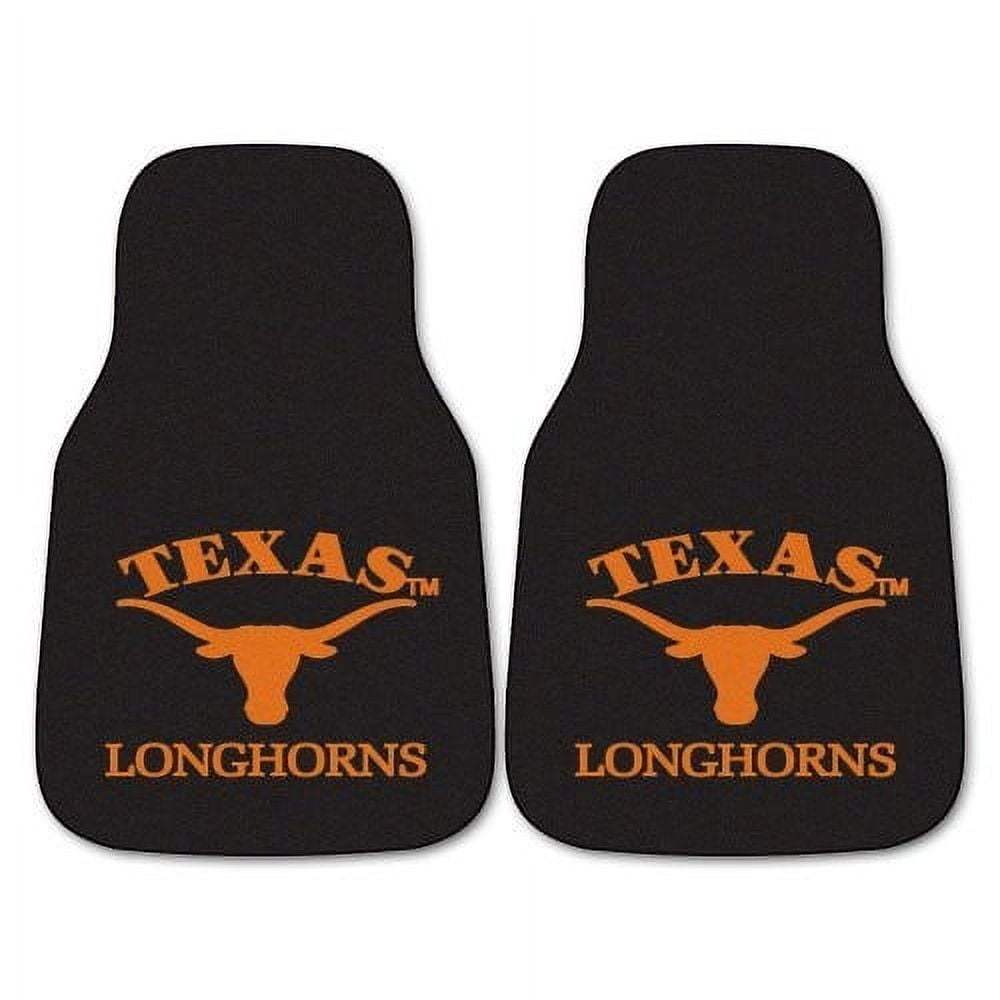 Texas 2-pc Carpeted Car Mats 17"x27" - Walmart.com