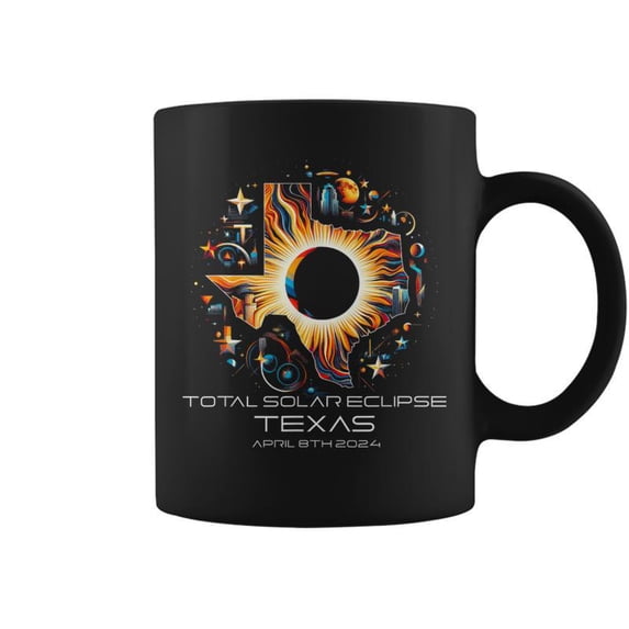 Texas 2024 Eclipse Coffee Mugs - Walmart.com