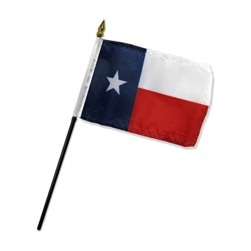 Texas 4x6in Stick Flag - Walmart.com