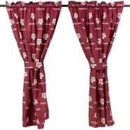 Ohio State Buckeyes 100% Cotton, 63" Curtain Panels, Set of 2 - Walmart.com