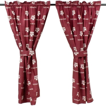 Ohio State Buckeyes 100% Cotton, 84" Curtain Panels, Set of 2 - Walmart.com