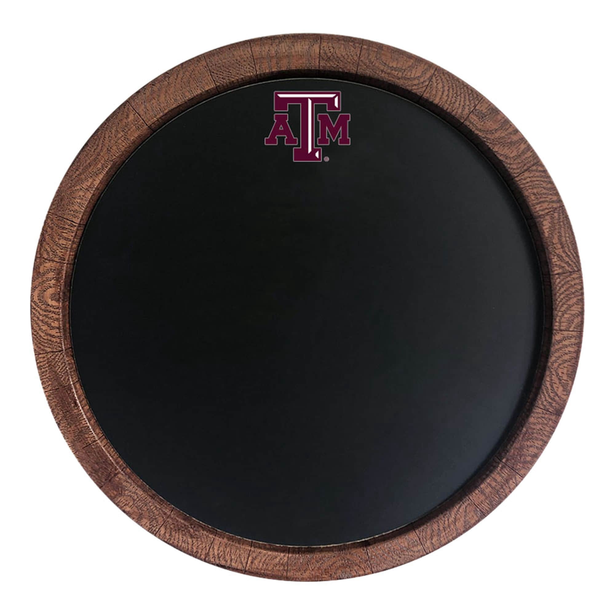 Texas A&M Aggies 20.25'' Round Chalkboard Faux Barrel Top Sign ...