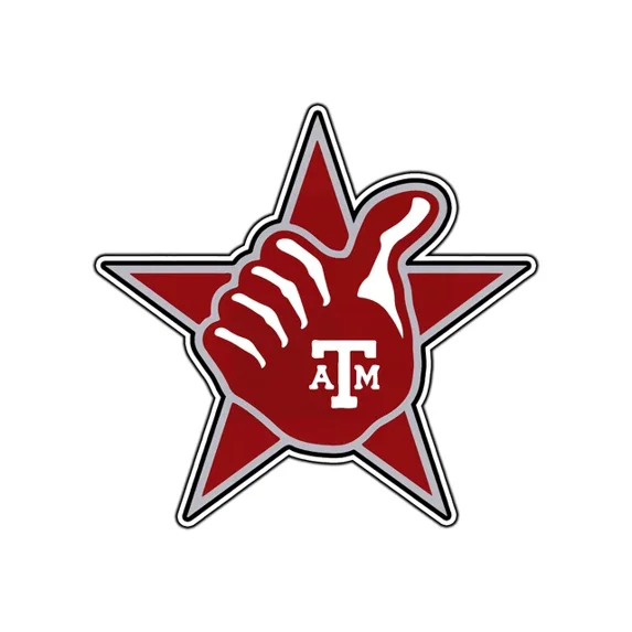 Texas A&M Aggies Logo #3 Waterproof Sticker Phone Decal Water Bottle ...