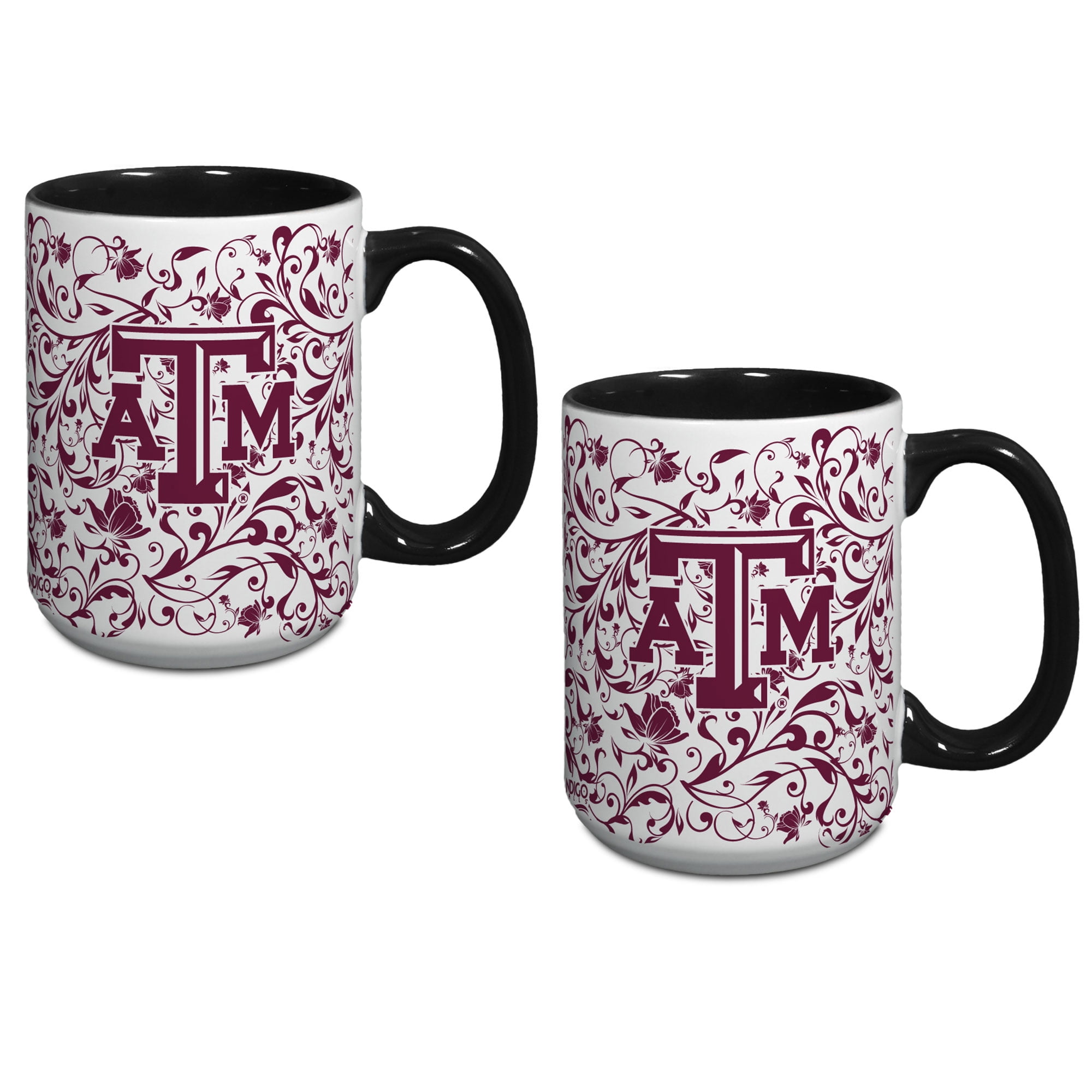 Texas A&M Aggies Two-Pack Floral Mug Set - Walmart.com