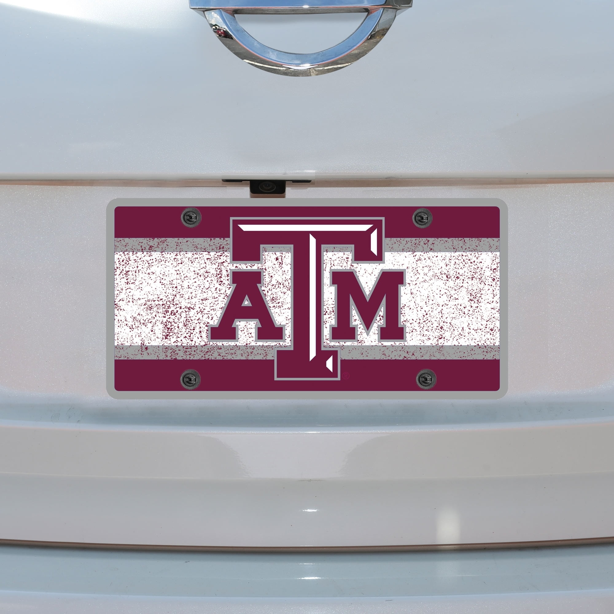 Texas A&M Aggies Vintage Acrylic Laser-Cut License Plate - Walmart.com