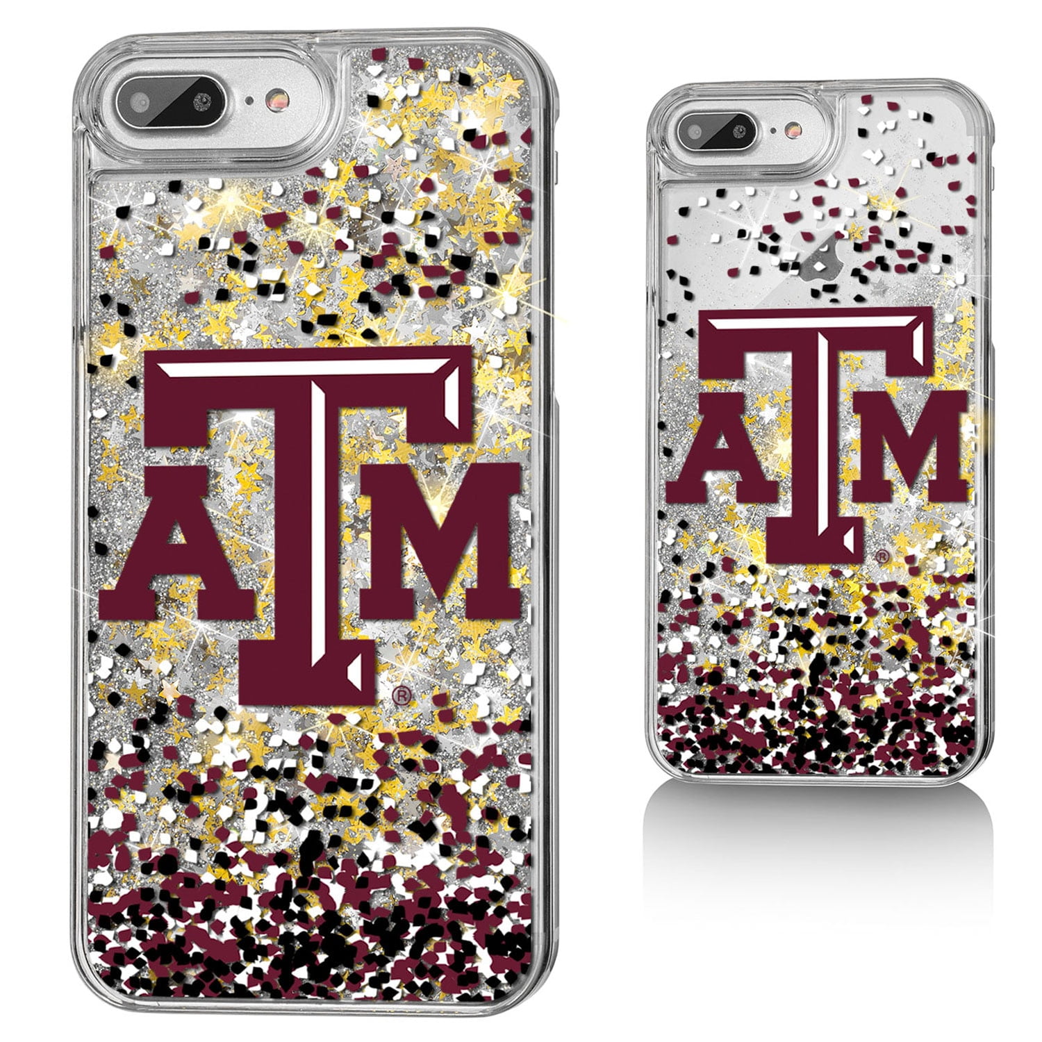 Texas A&M Aggies iPhone Glitter Confetti Design Case - Walmart.com