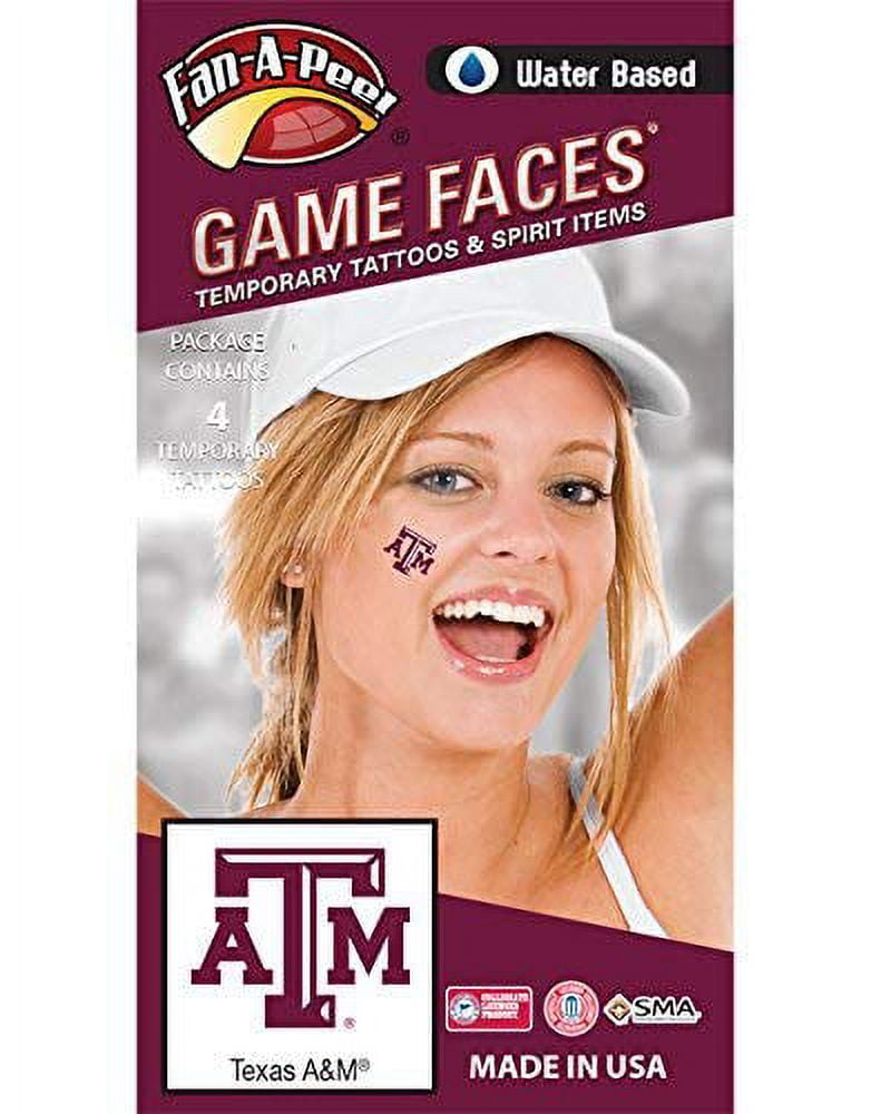 Texas A&M University (TAMU) Aggies – Water Based Temporary Spirit ...