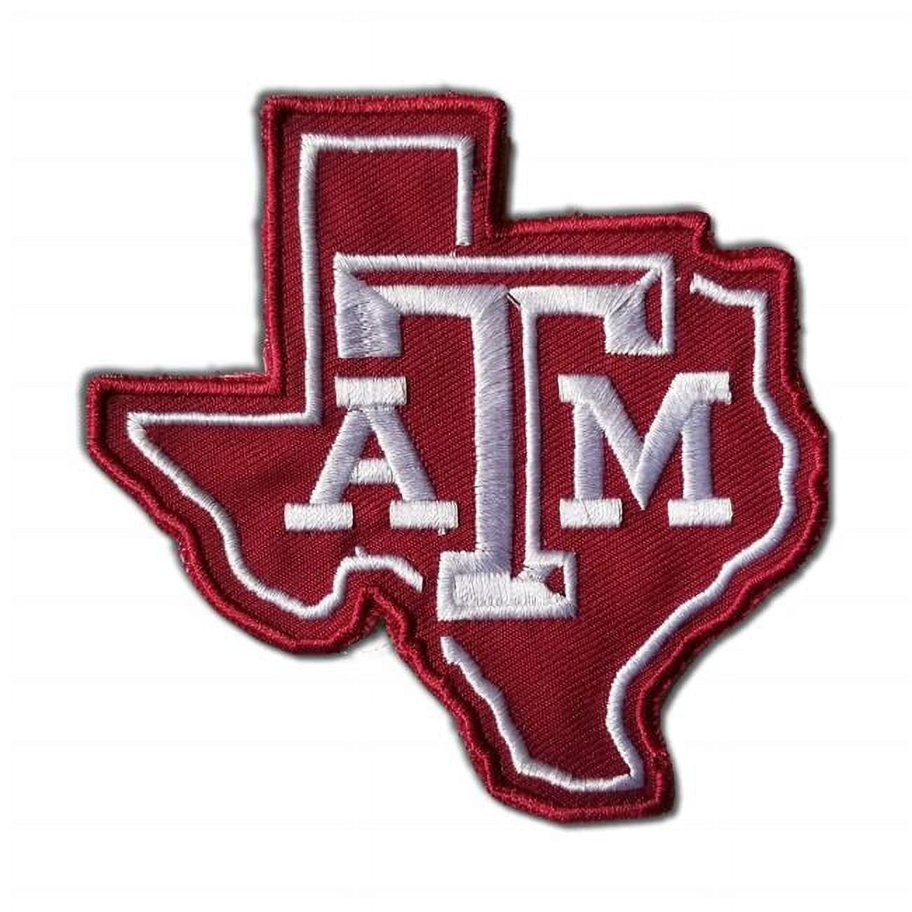 Texas A&M University Aggies 3.5x3.5 Weatherproof 100% Embroidered Sew ...
