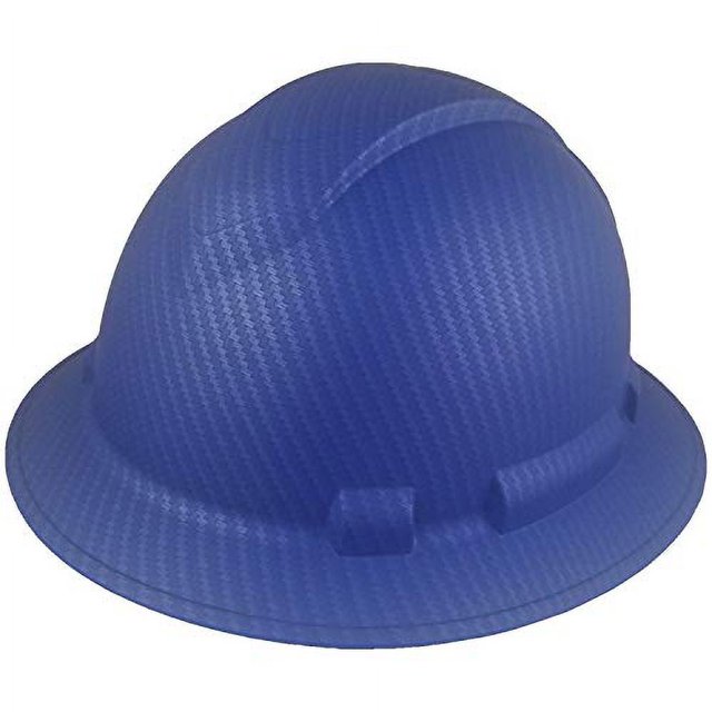 Texas America Safety Company Full Brim Ridgeline Hard Hat with 6 Point ...