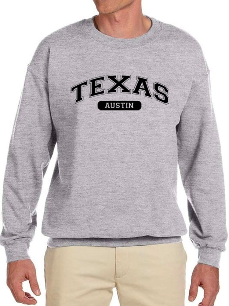 Texas, Austin Men Sweatshirt, Male Large - Walmart.com