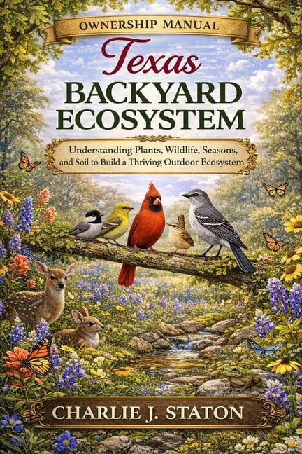 Texas Backyard Ecosystem: Understanding Plants, Wildlife, Seasons, and ...
