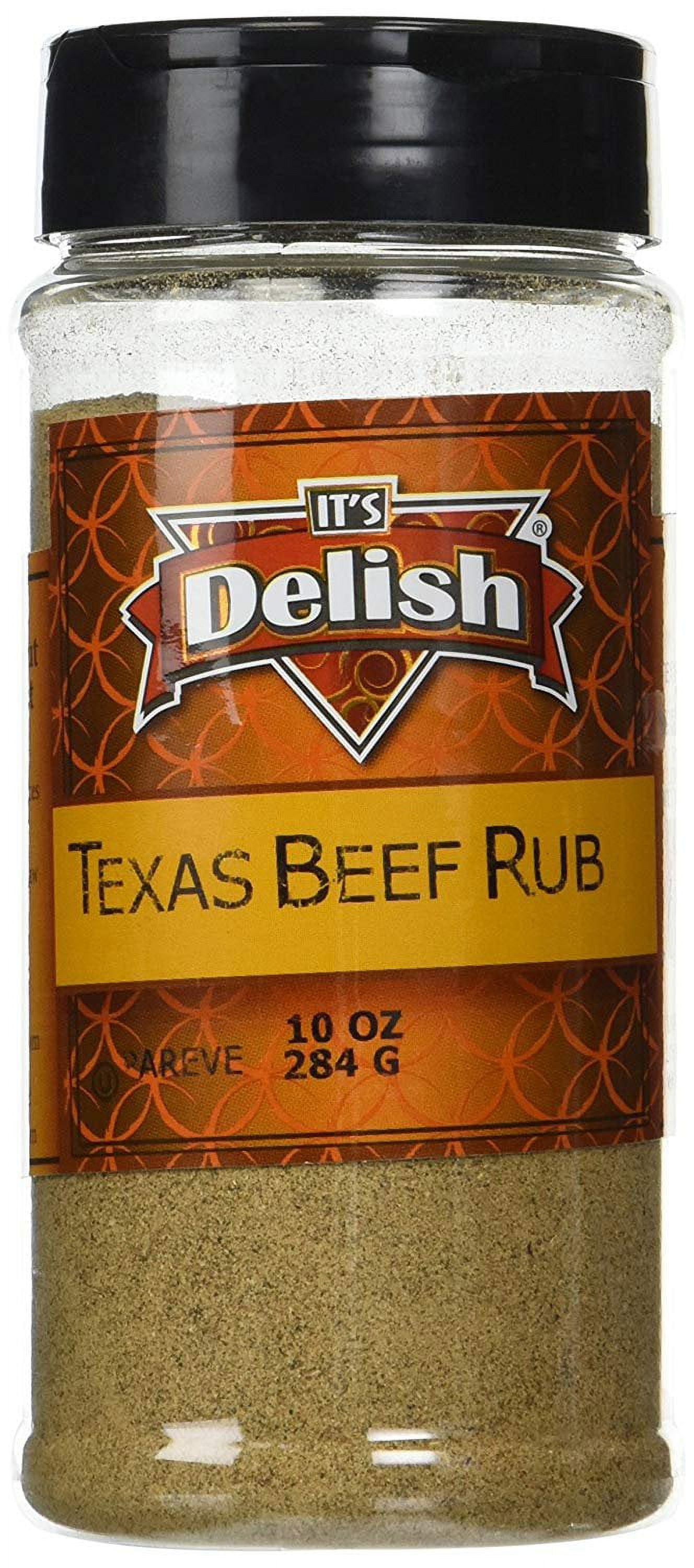 Texas Beef Rub by Its Delish, 10 Oz. Medium Jar - Walmart.com