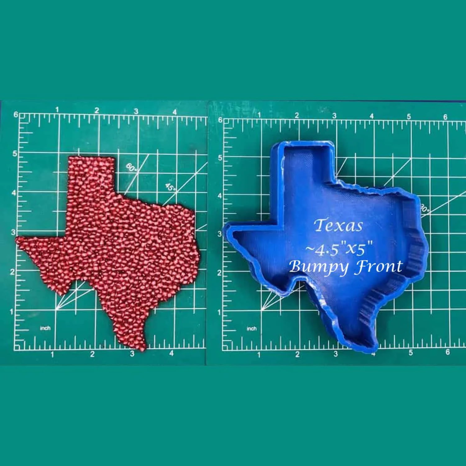 Texas - Bumpy Front - Silicone Freshie Mold - Walmart.com