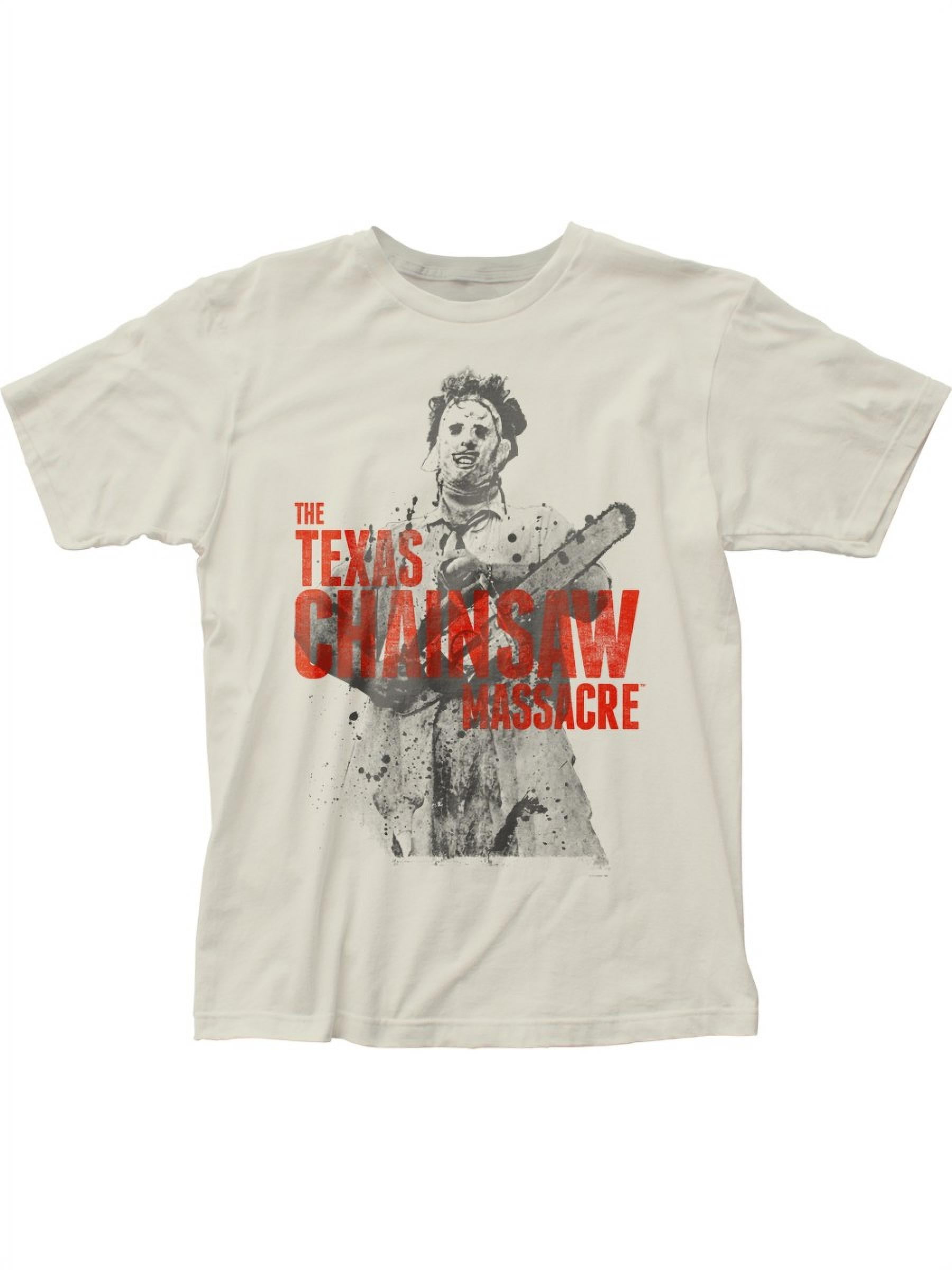 Texas Chainsaw Massacre Men's Leatherface Slim Fit T-shirt Small ...