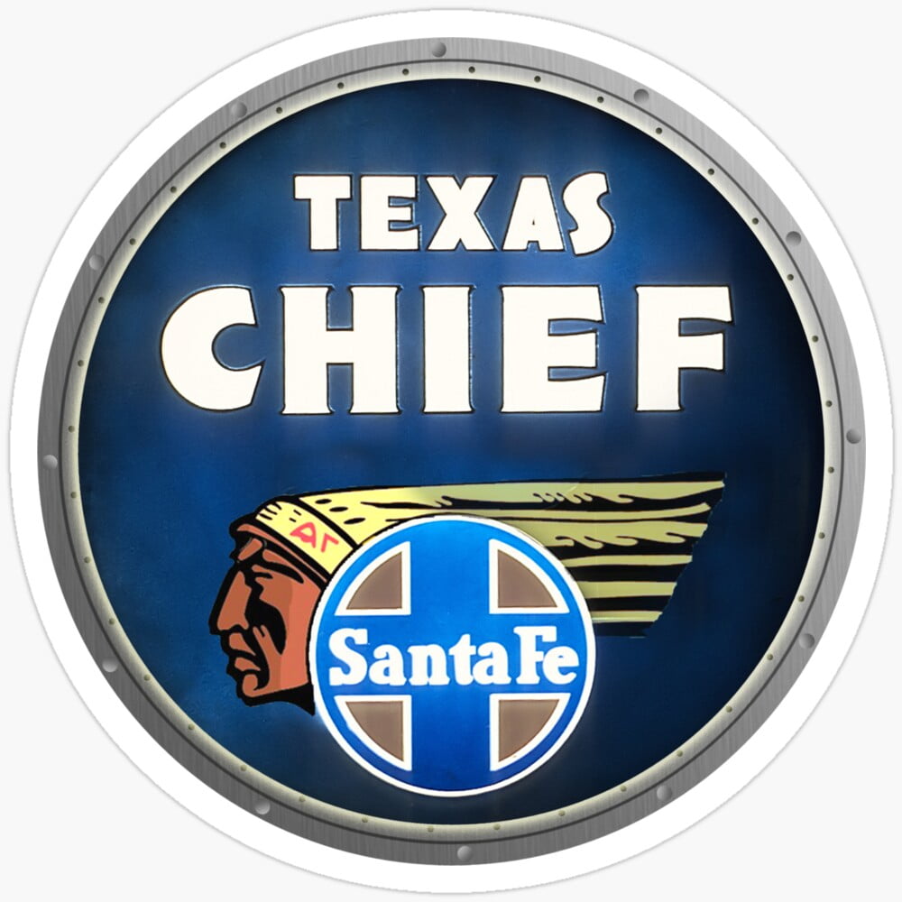 Texas Chief Drumhead Sticker Baseball Sticker, Football Sticker ...