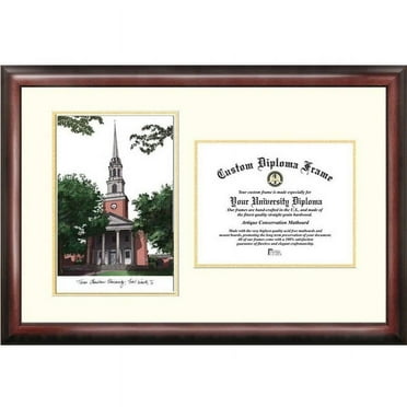 TCU Horned Frogs 8.5" x 11" Spirit Graduate Diploma Frame - Walmart.com