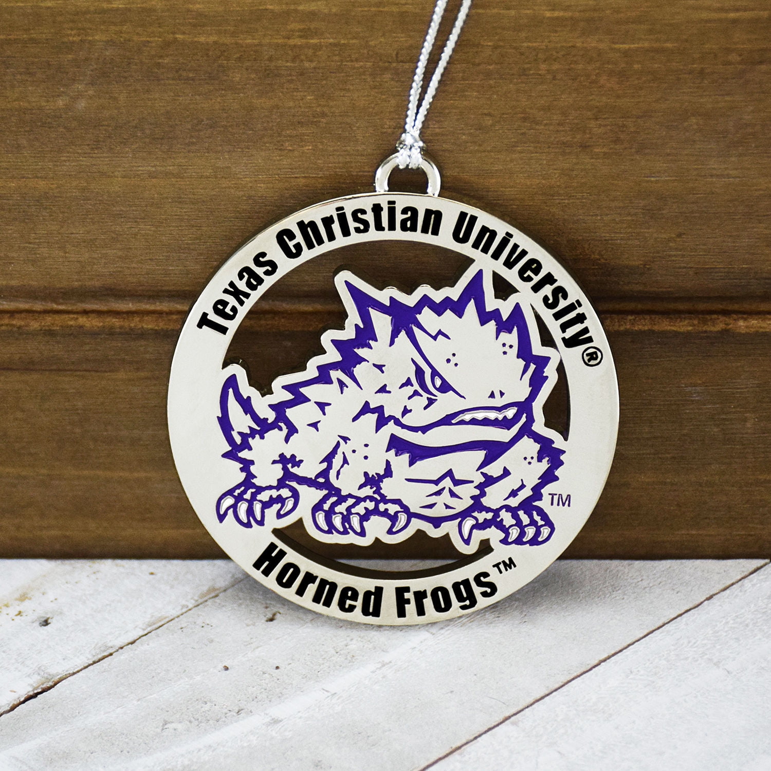 Tcu Ornament