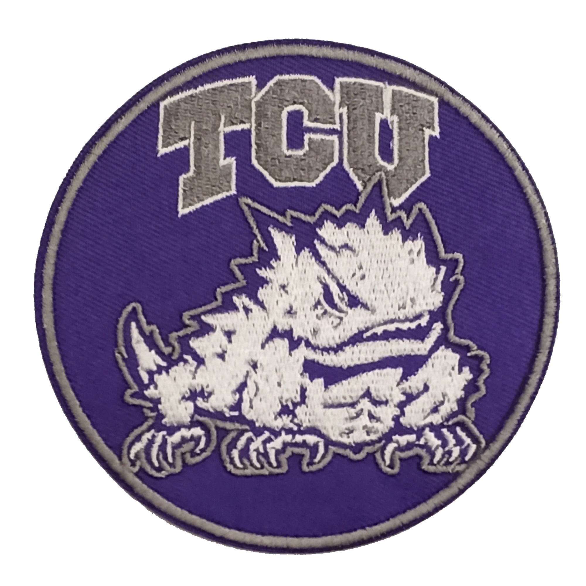 Texas Christian University TCU Horned Toad Embroidered Patch - Walmart.com