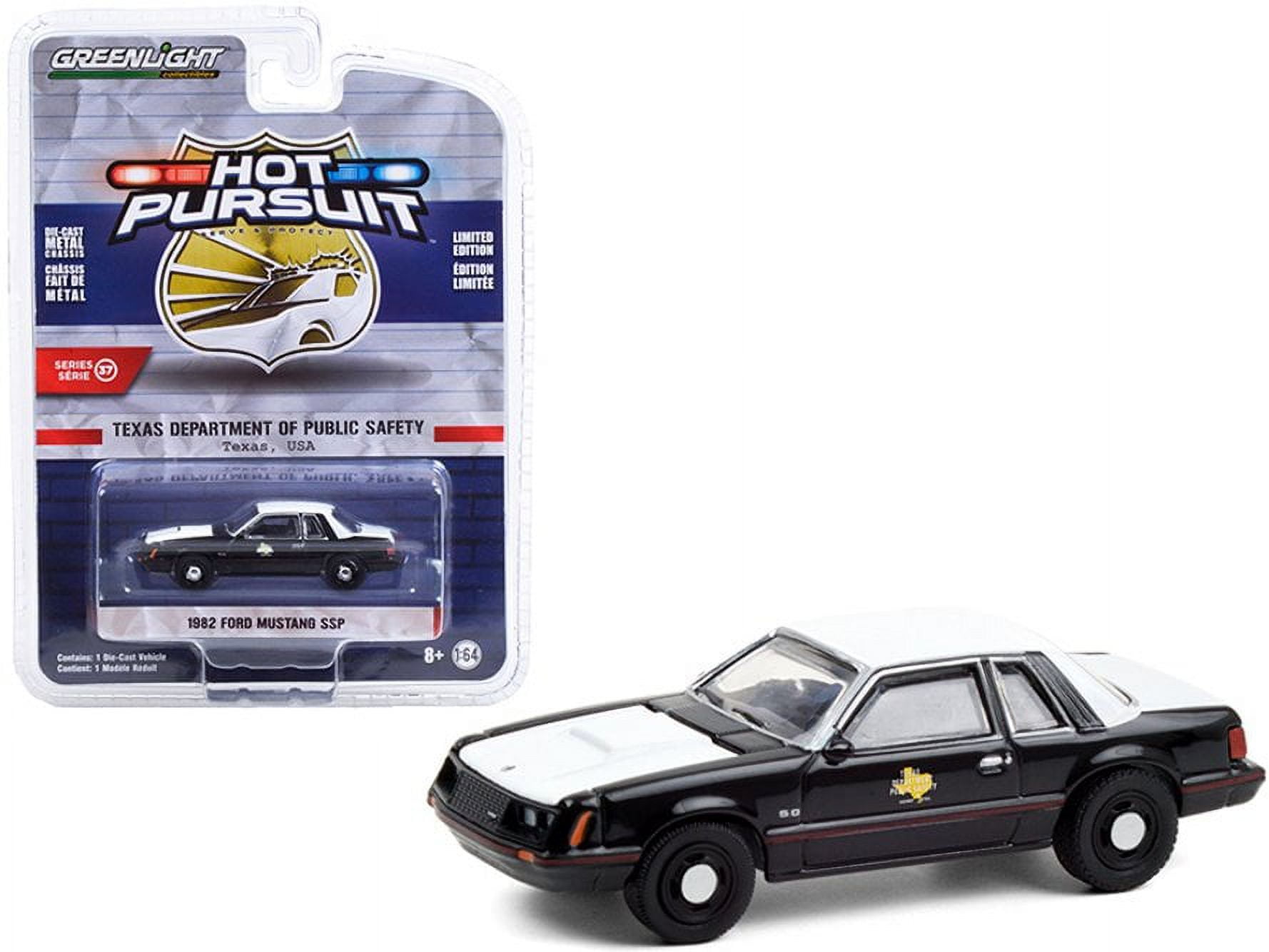 Texas Department of Public Safety 1982 Ford Mustang SSP, Black ...