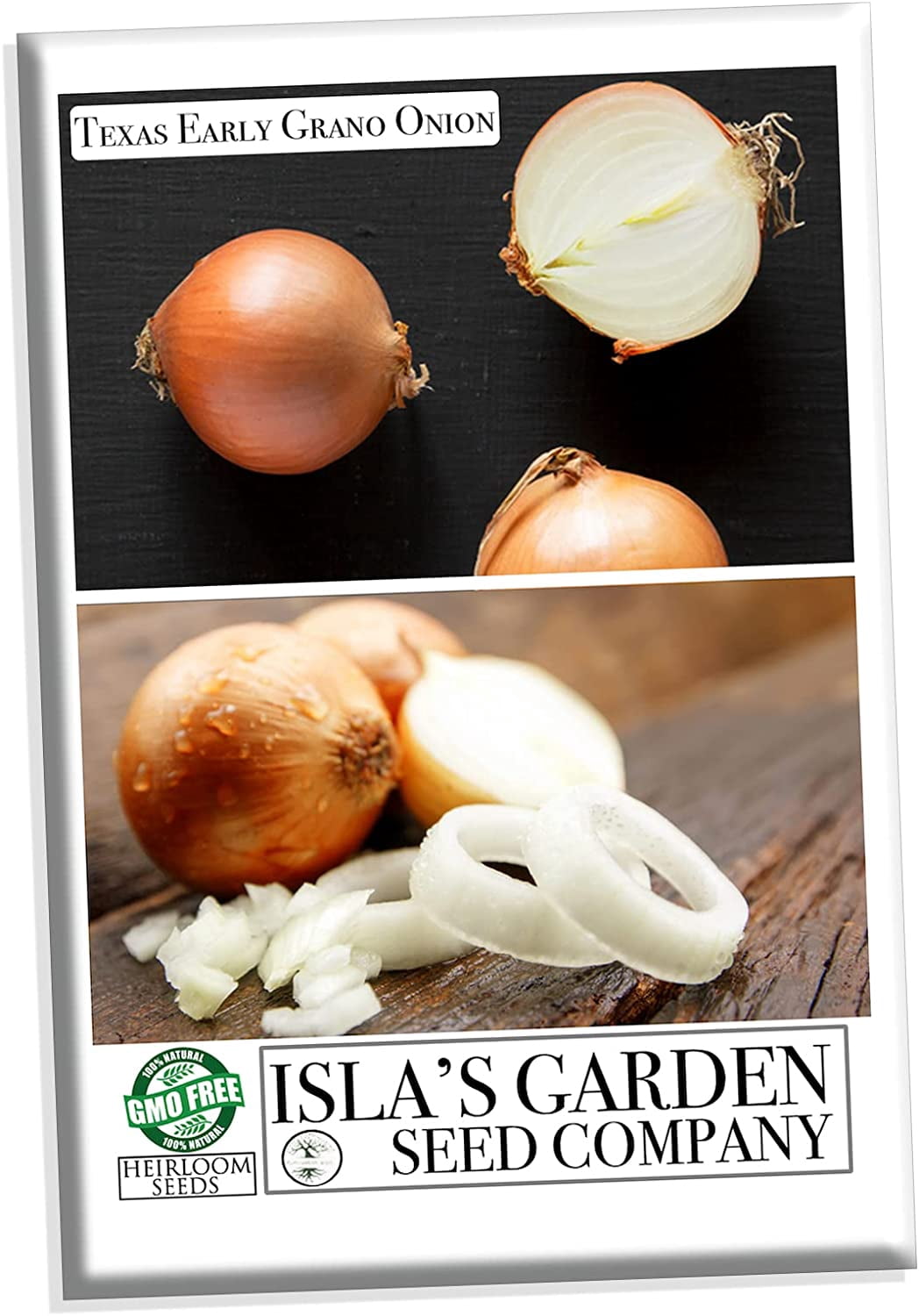 Texas Early Grano Onions Seeds, 300+ Seeds Per Packet, ( Isla's Garden ...