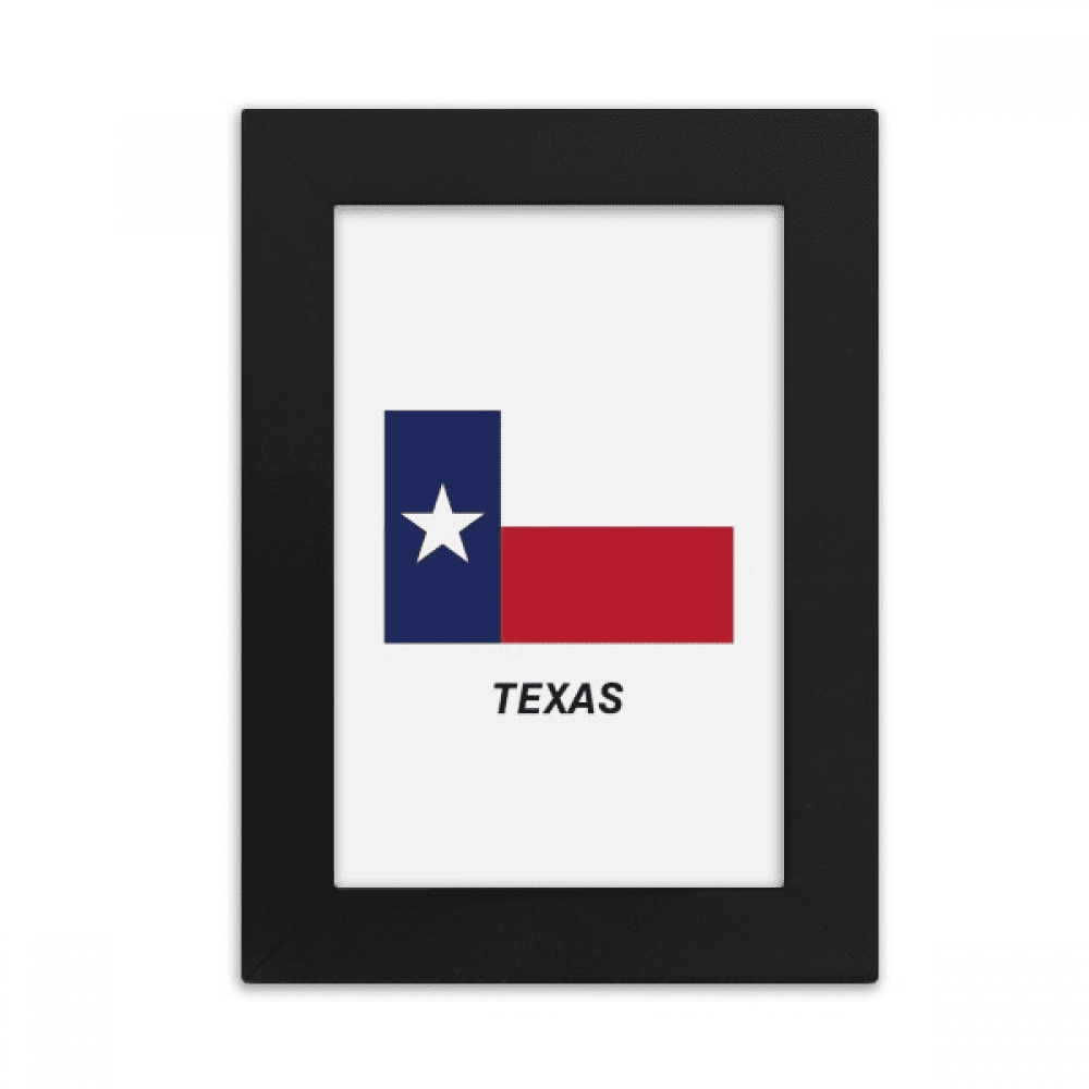 Texas Flag Contour Art Deco Fashion Desktop Photo Frame Picture Display ...