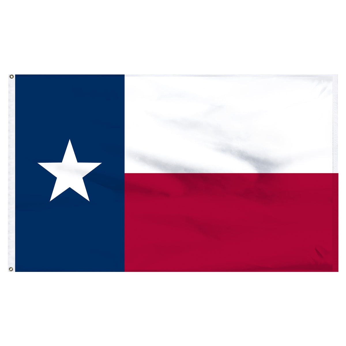 Texas Flag Nylon -Indoor Add Pole Hem and Fringe 6ft x 4ft - Walmart.com