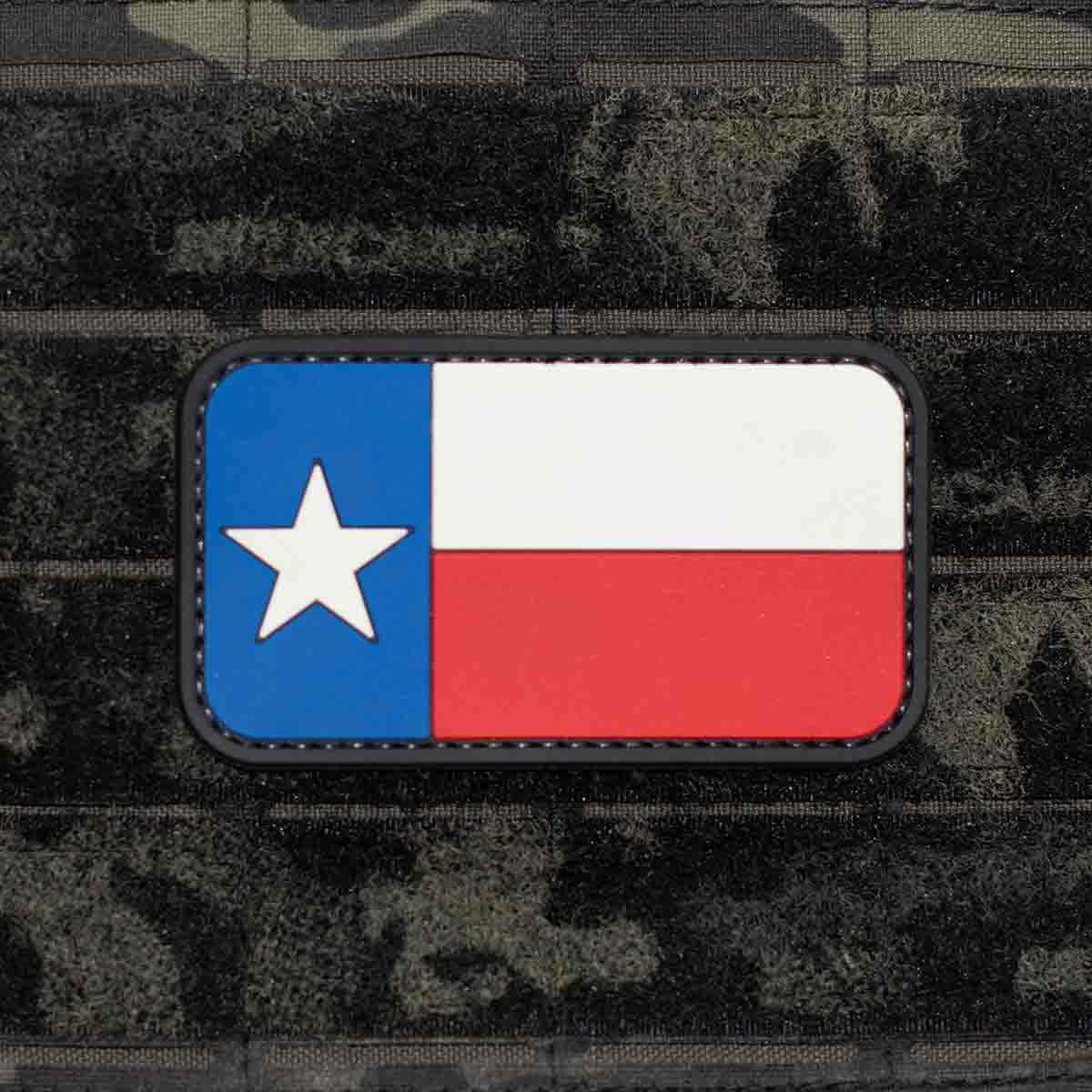 Texas Flag PVC Patch - Walmart.com