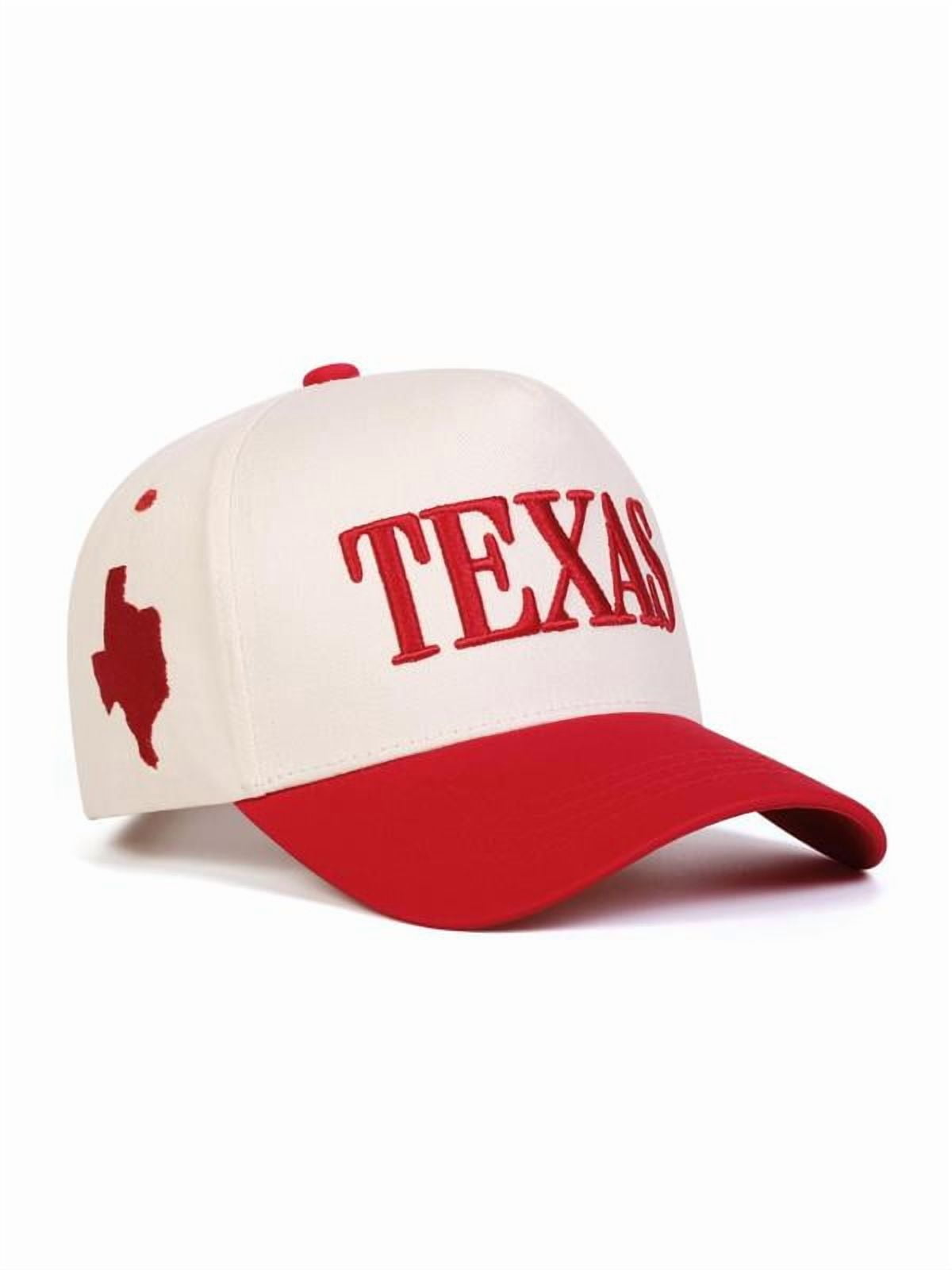 Texas Hat, Embroidered Baseball Cap With Bold State Pride Design And ...