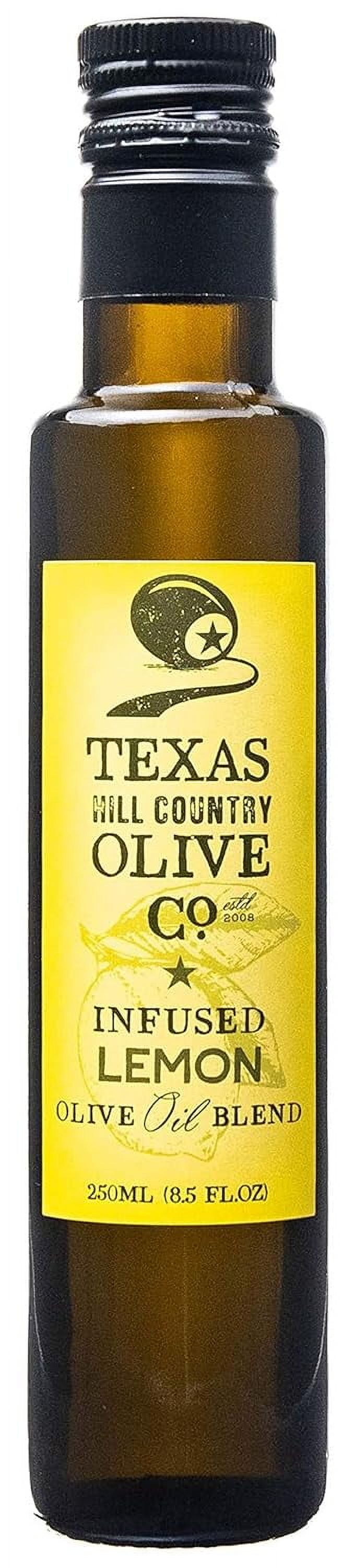 Texas Hill Country Olive Co Lemon Infused Olive Oil - Cold Pressed ...