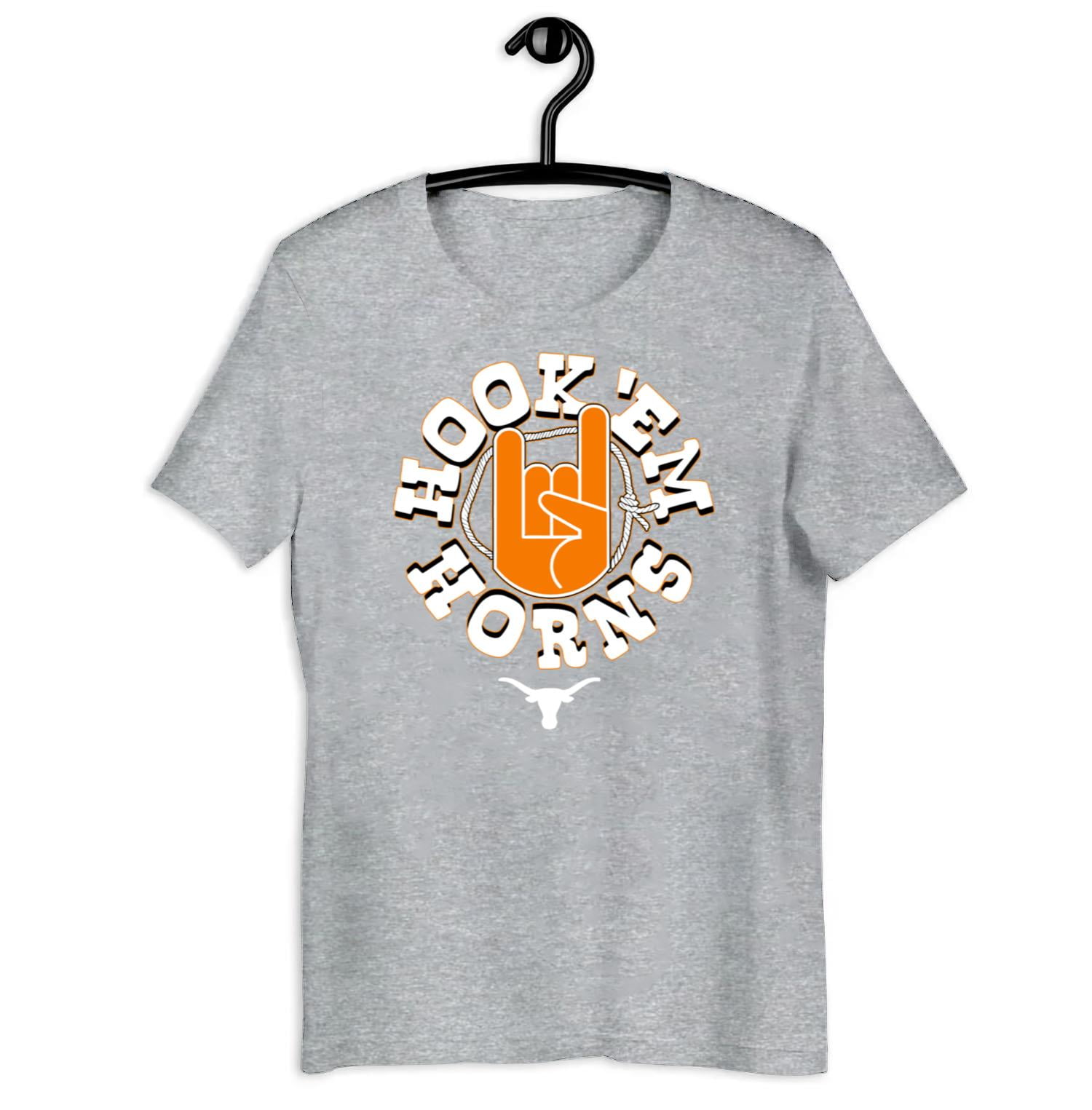 Texas Hook ®em Horns T shirt-TH31694 - Walmart.com
