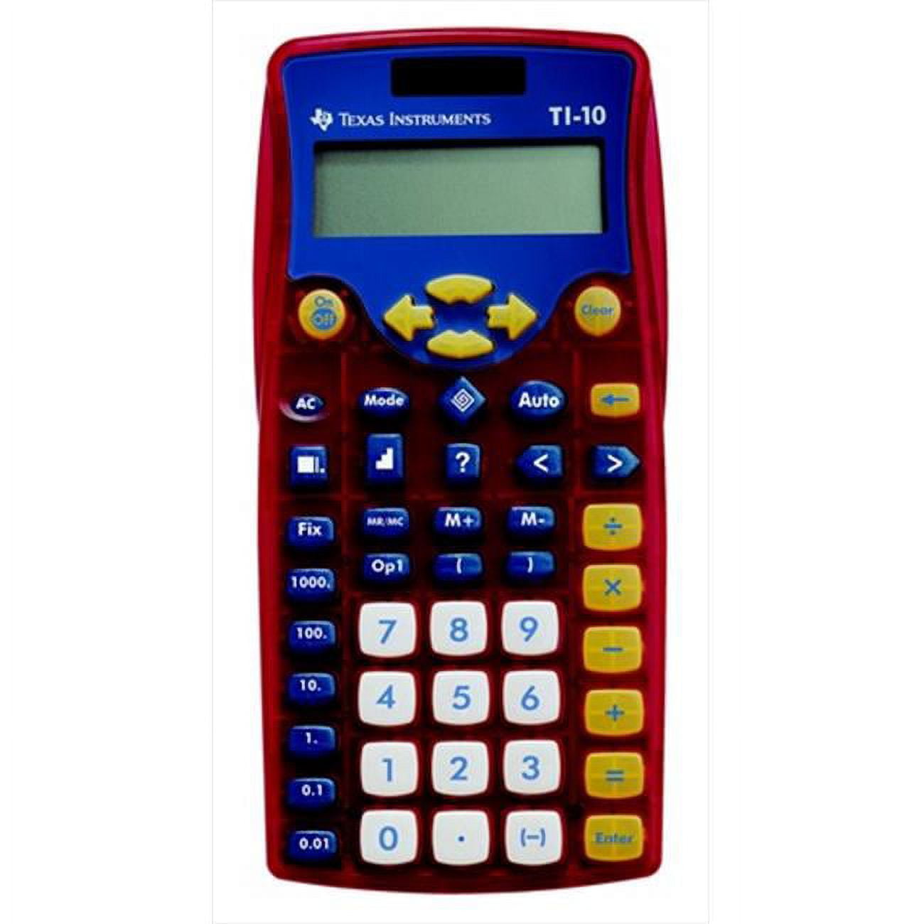 Texas Instruments 069004 2-Line Math Calculator Classroom Set ...