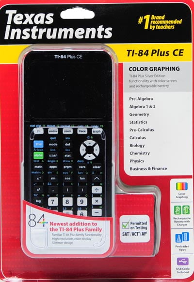 Texas Instruments 84plus Ce - Walmart.com