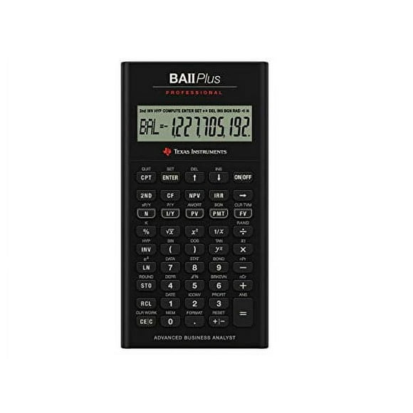 Texas Instruments Ba II Plus Calculators