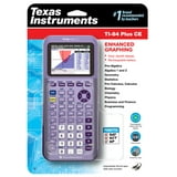 Texas Instruments Infinitely Iris TI-84 Plus CE Durable Graphing ...